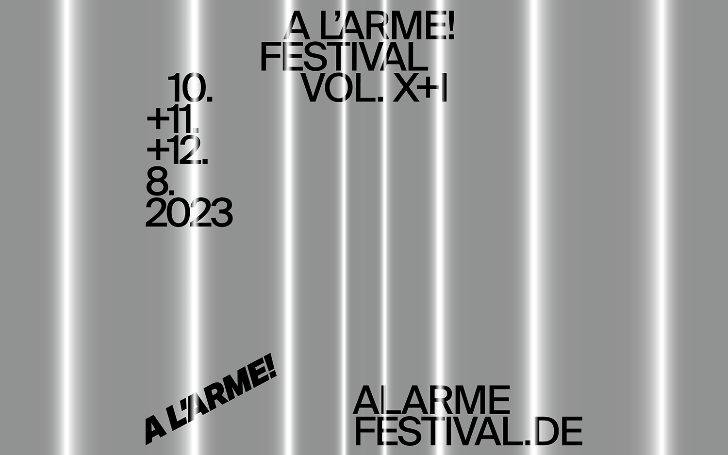 Radialsystem - A L’ARME! Festival Vol. X+I
